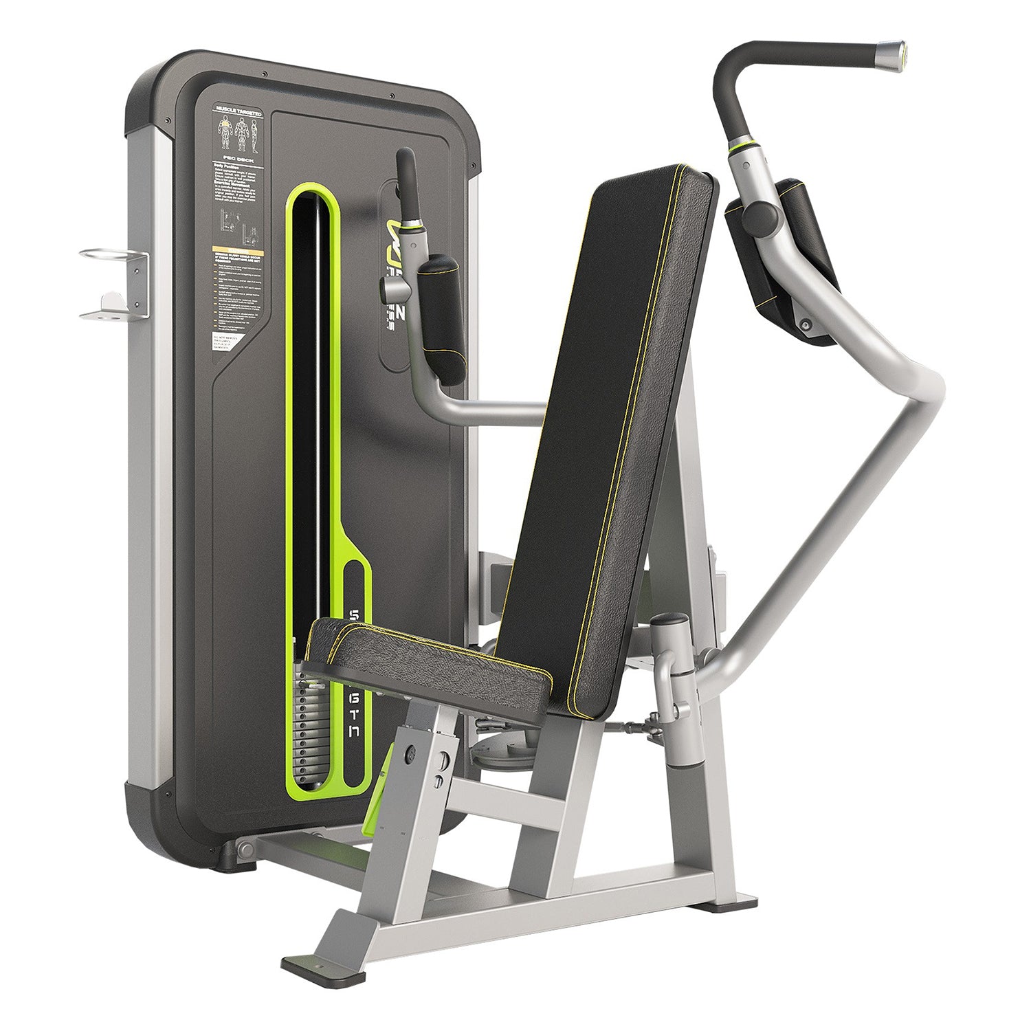 DHZ Fitness Pectoral Machine E3004A | Commercial Chest Fly Machine ...