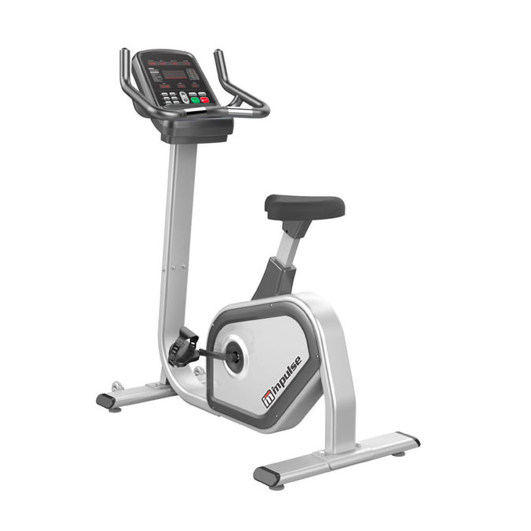 IMPULSE FITNESS PU300 Upright Bike | Self-Powered Commercial Cardio ...